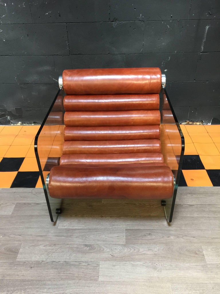 Fabio Lenci Hyaline Lounge Chair, Italy, 1970 For Sale at 1stdibs