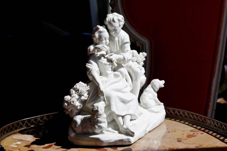 18th Century Biscuit Porcelain by Boucher at 1stDibs