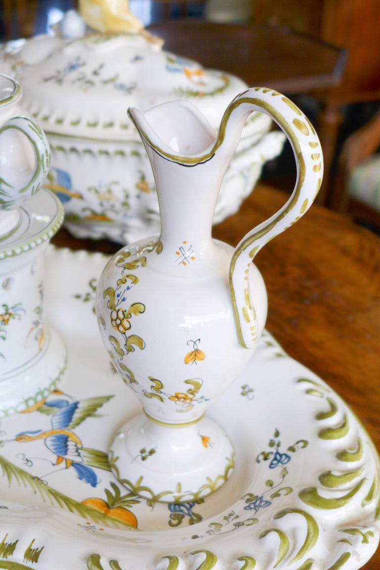 20th Century Set of Ceramics by Lallier et Moustiers For Sale at ...