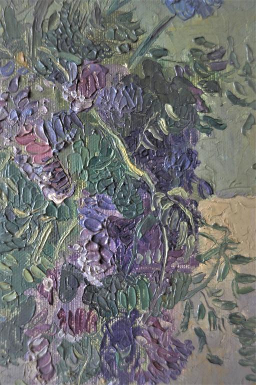 Oil Painting by Gerda Wegener, Still Life of Blue Flowers, 1907 at 1stDibs