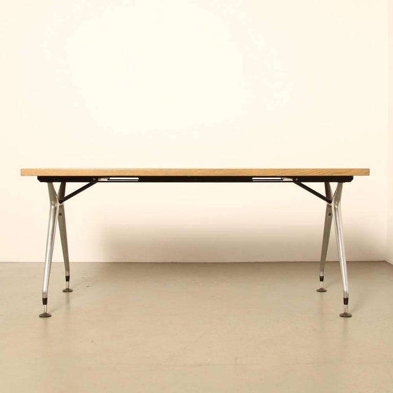 Wilkhahn Table with Folding Legs For Sale at 1stDibs
