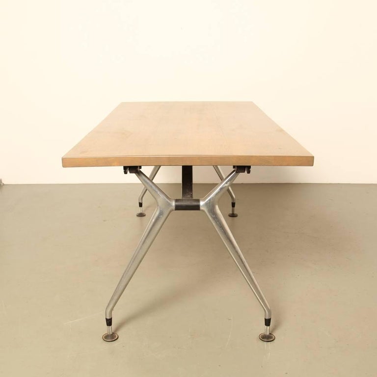 Wilkhahn Table with Folding Legs For Sale at 1stDibs