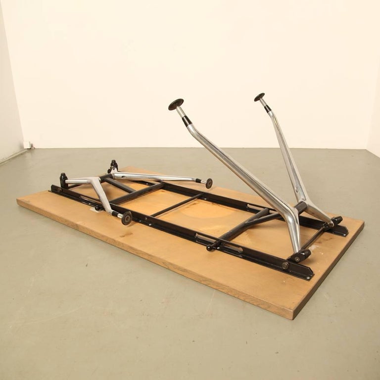 Wilkhahn Table with Folding Legs For Sale at 1stDibs