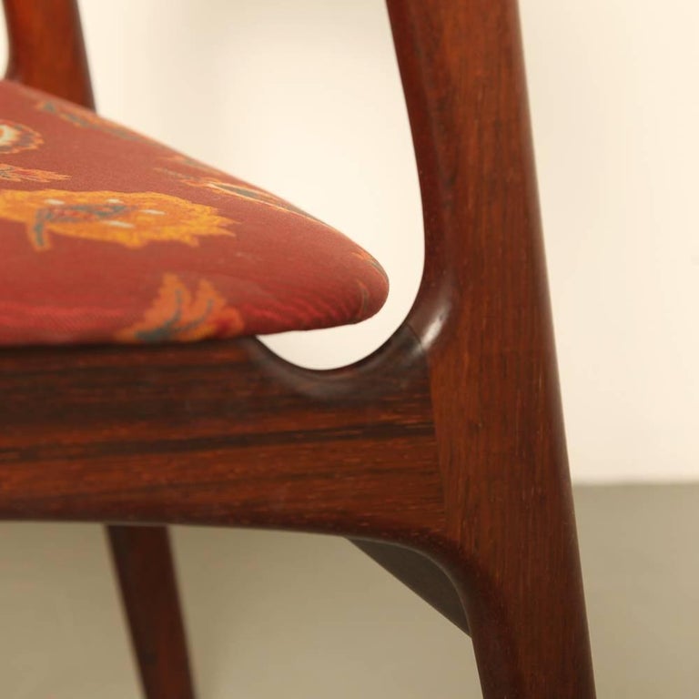 Erik Buck Model 310 Dining Room Chairs Set of Six For Sale at 1stDibs