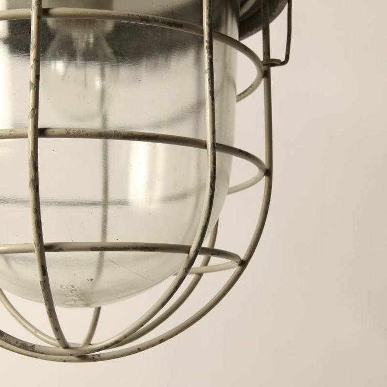Industrial European Aluminium Lamp For Sale at 1stDibs