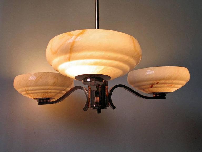 English Art Deco Catalin Bakelite Ceiling Light For Sale at 1stDibs