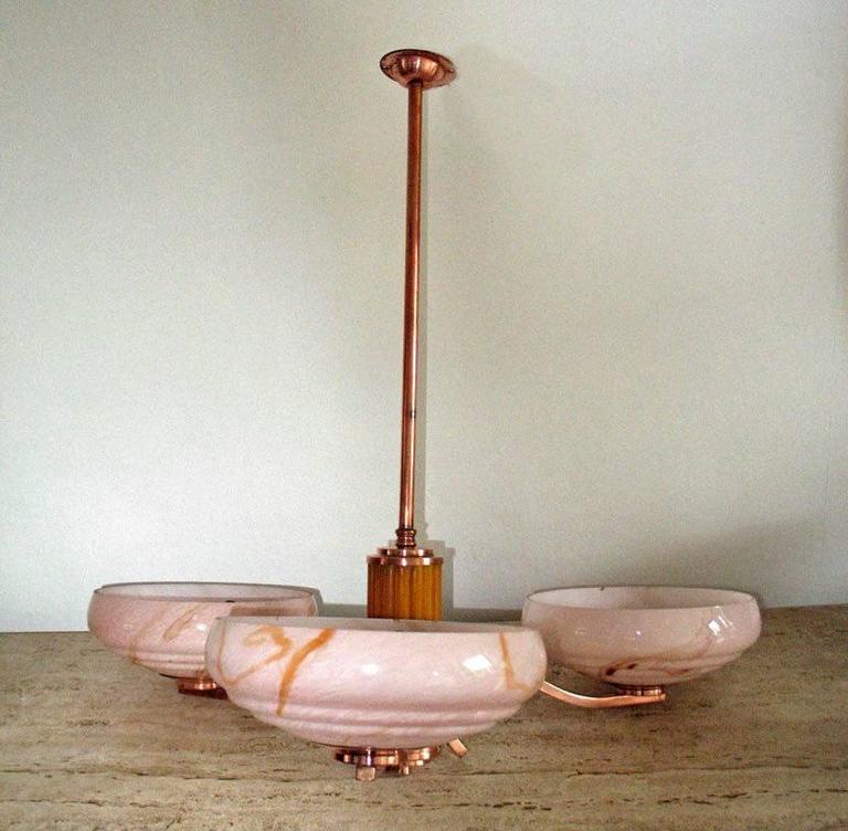 English Art Deco Catalin Bakelite Ceiling Light For Sale at 1stDibs