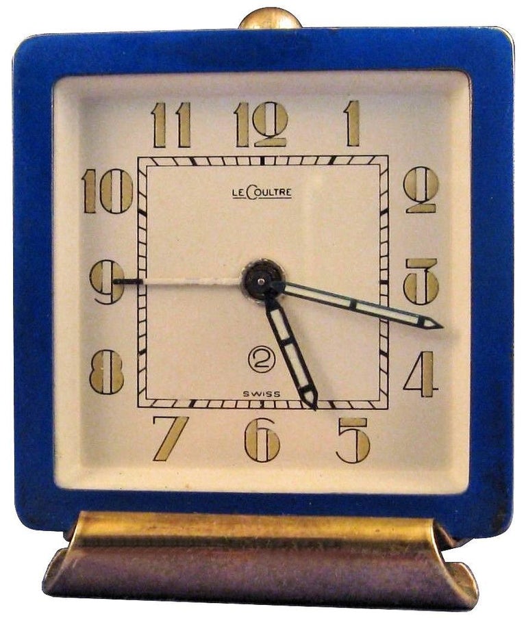 Rare Art Deco Clock by Jaeger-LeCoultre, circa 1930 at 1stDibs