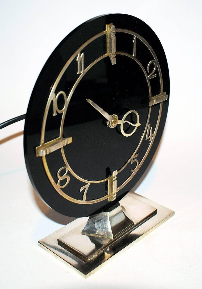 Art Deco English Modernist Clock by Smiths at 1stDibs