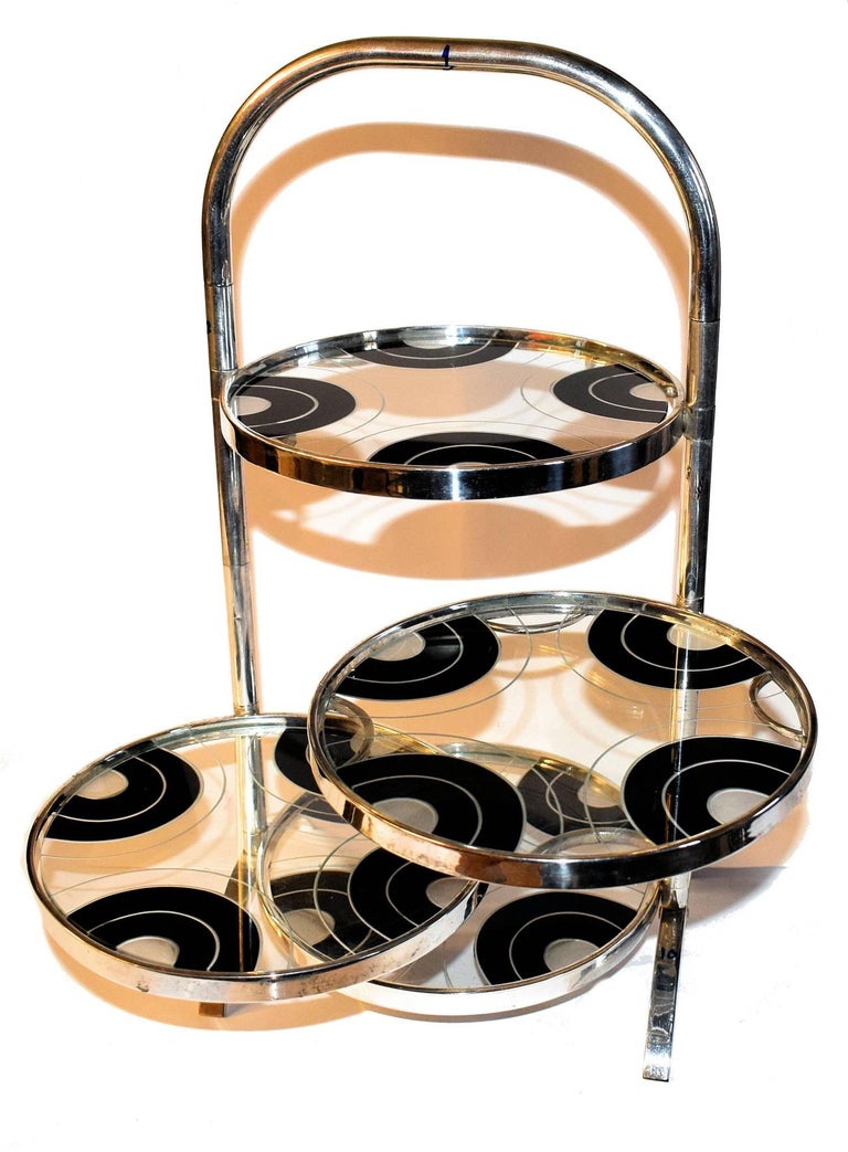 1930s Art Deco Four-Tier Cake Stand at 1stDibs