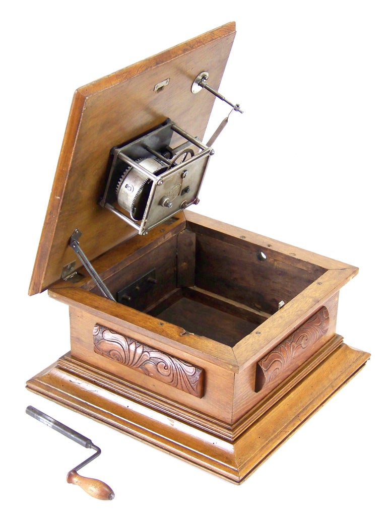 Antique Gramophone with Tube, circa 1910 at 1stDibs