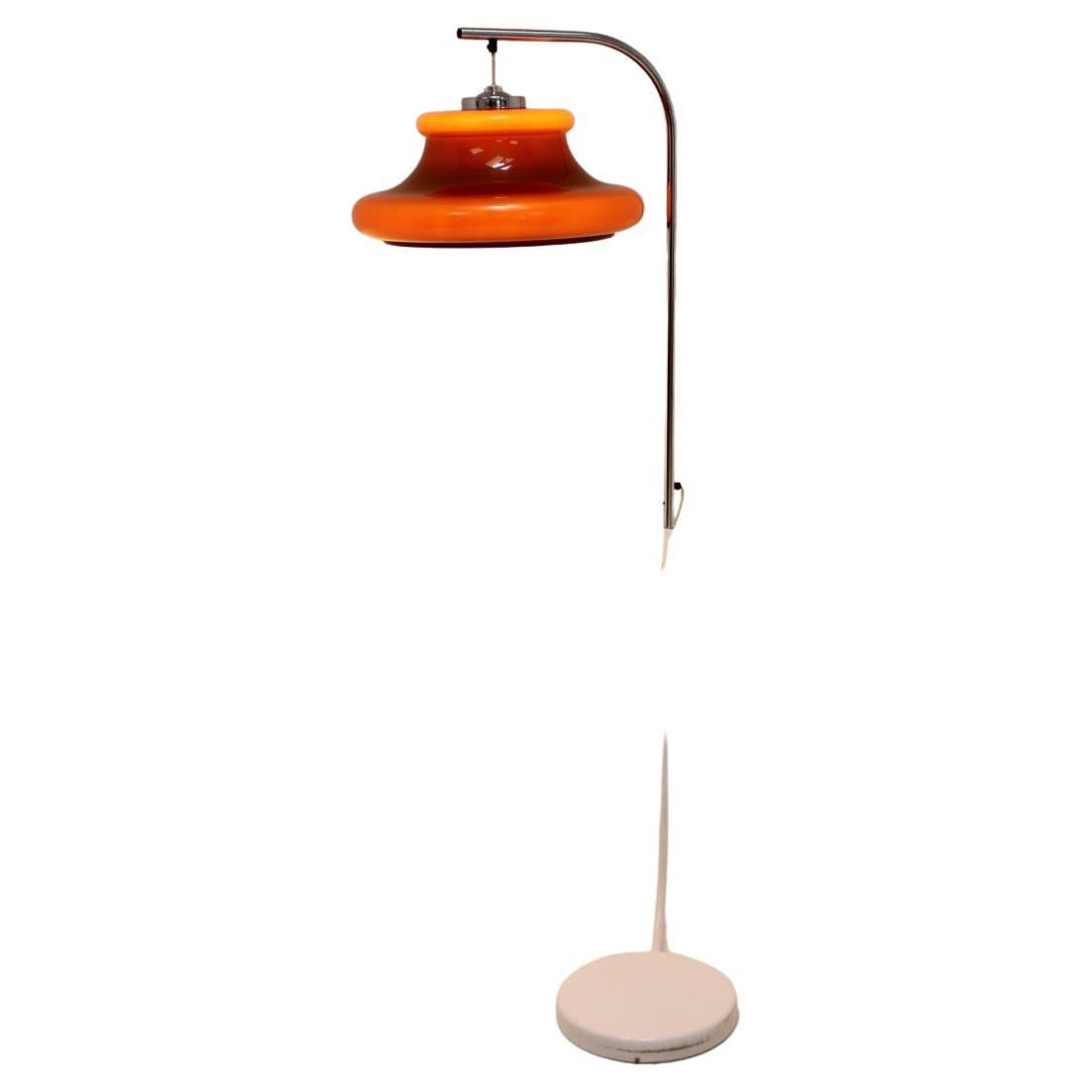 Mid-Century Floor Lamp in Style of Harvey Guzzini, 1970's For Sale at ...