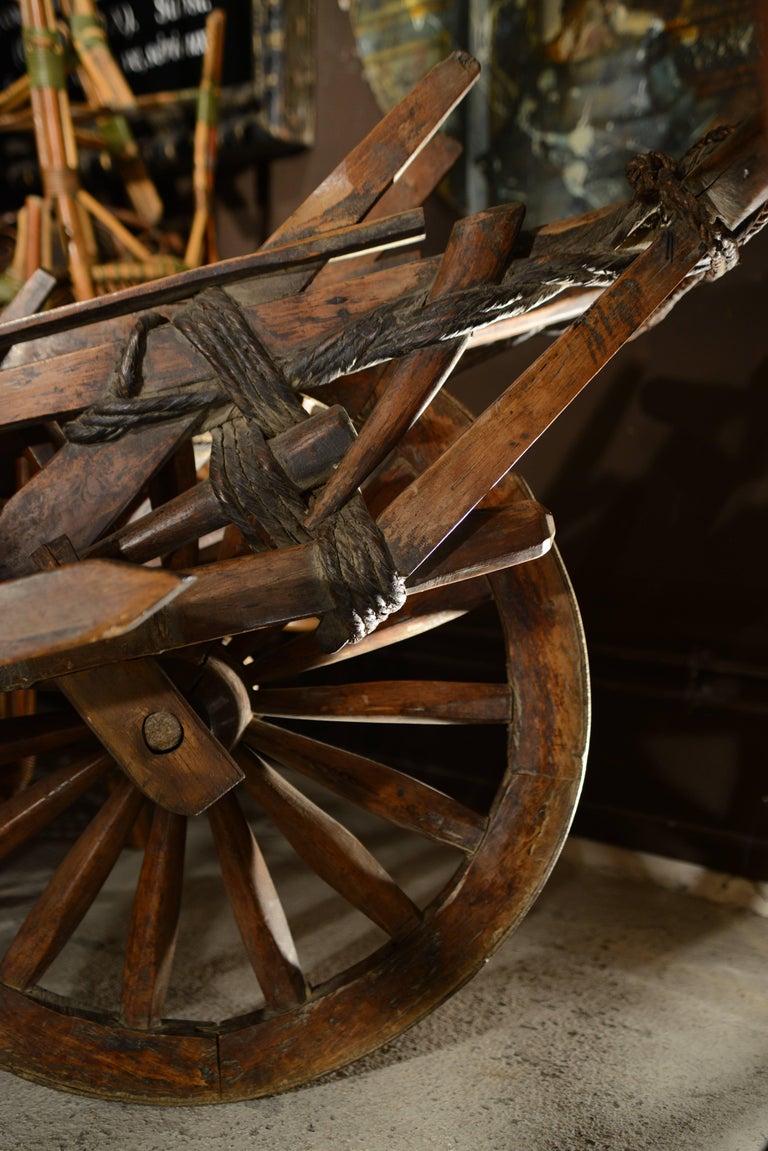 Rare and Gigantic Wheelbarrow, Chinese, Early 20th Century For Sale at ...