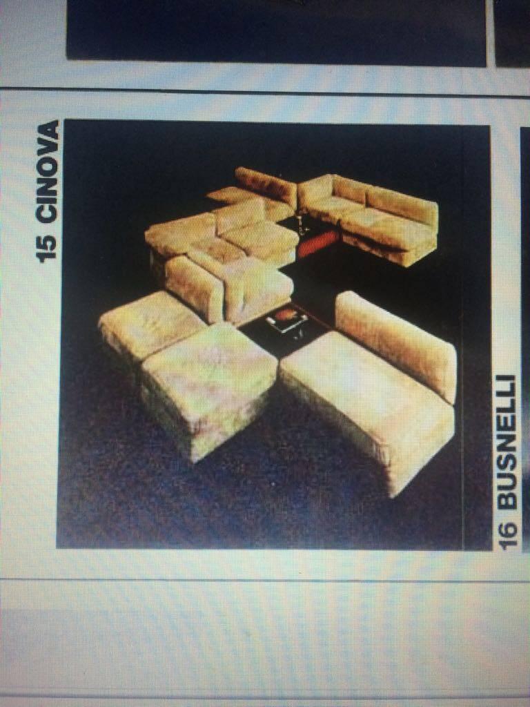 Cinova, Sitting Room Composed by Five Pieces For Sale at 1stDibs