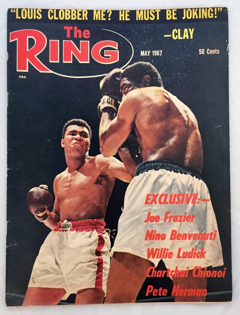Vintage Muhammad Ali Ring Magazines set of 8 (1960s Cassius Clay) at ...