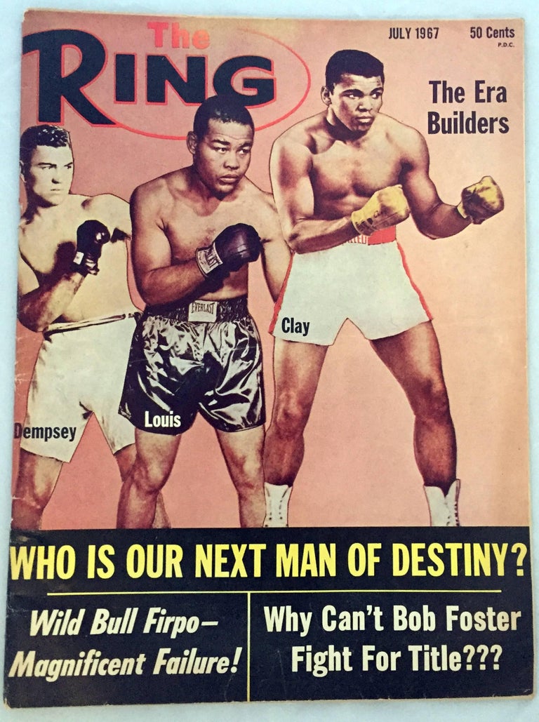 Vintage Muhammad Ali Ring Magazines set of 8 (1960s Cassius Clay) at ...