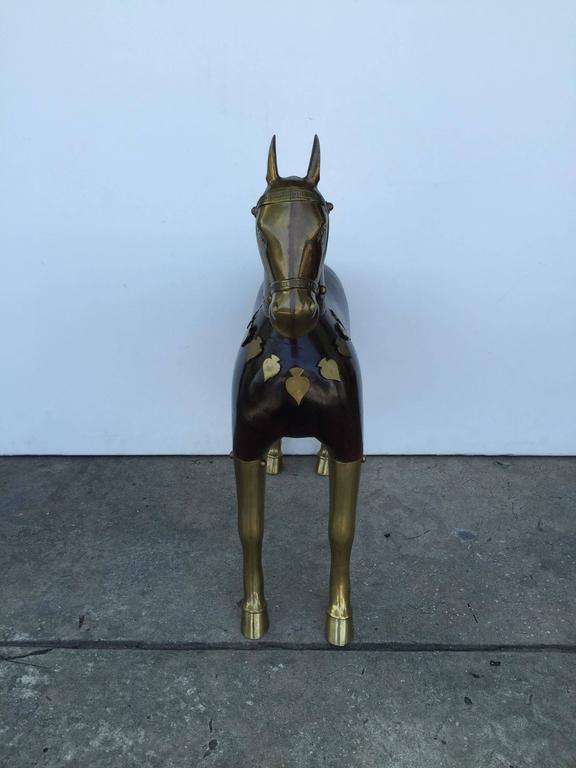 Vintage Anglo-Indian Horse Figure at 1stDibs