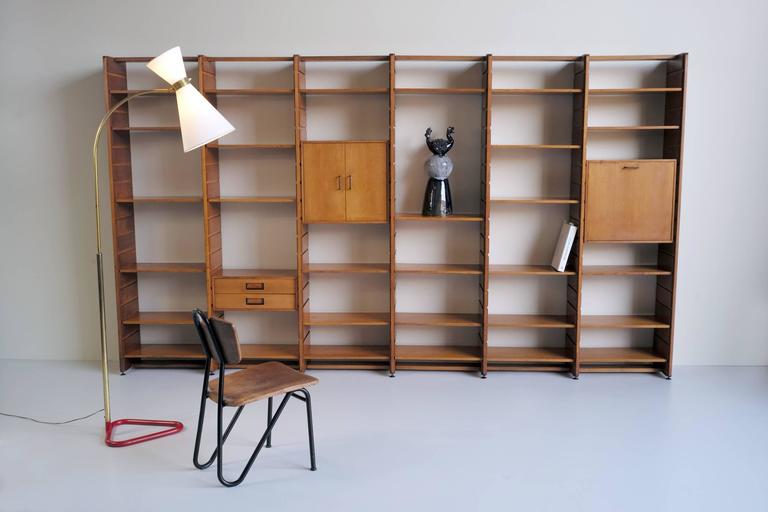 Bookcase "540" by Gianfranco Frattini for Bernini, Italy, 1960 at 1stDibs