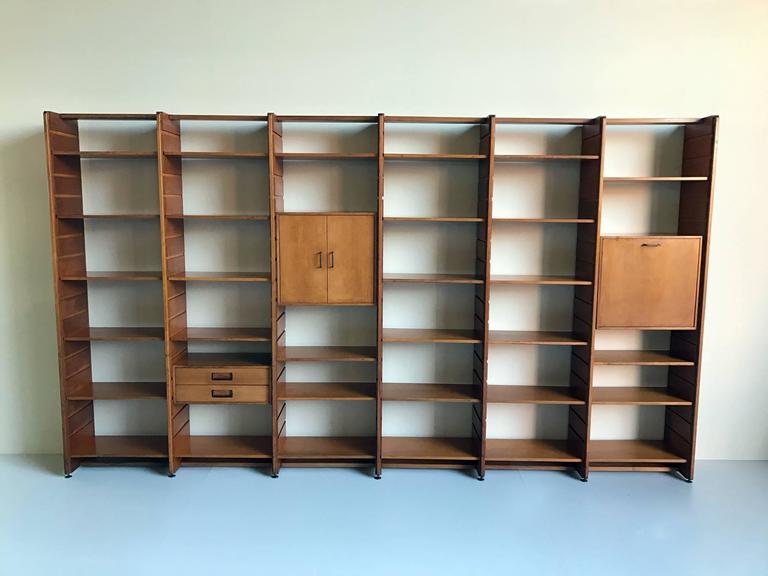 Bookcase "540" by Gianfranco Frattini for Bernini, Italy, 1960 at 1stDibs