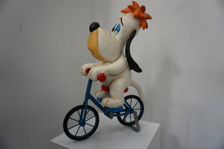 Droopy on a Bike, Large Old Model at 1stDibs