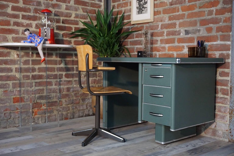 Desk of the 1950s Industrial Style at 1stDibs