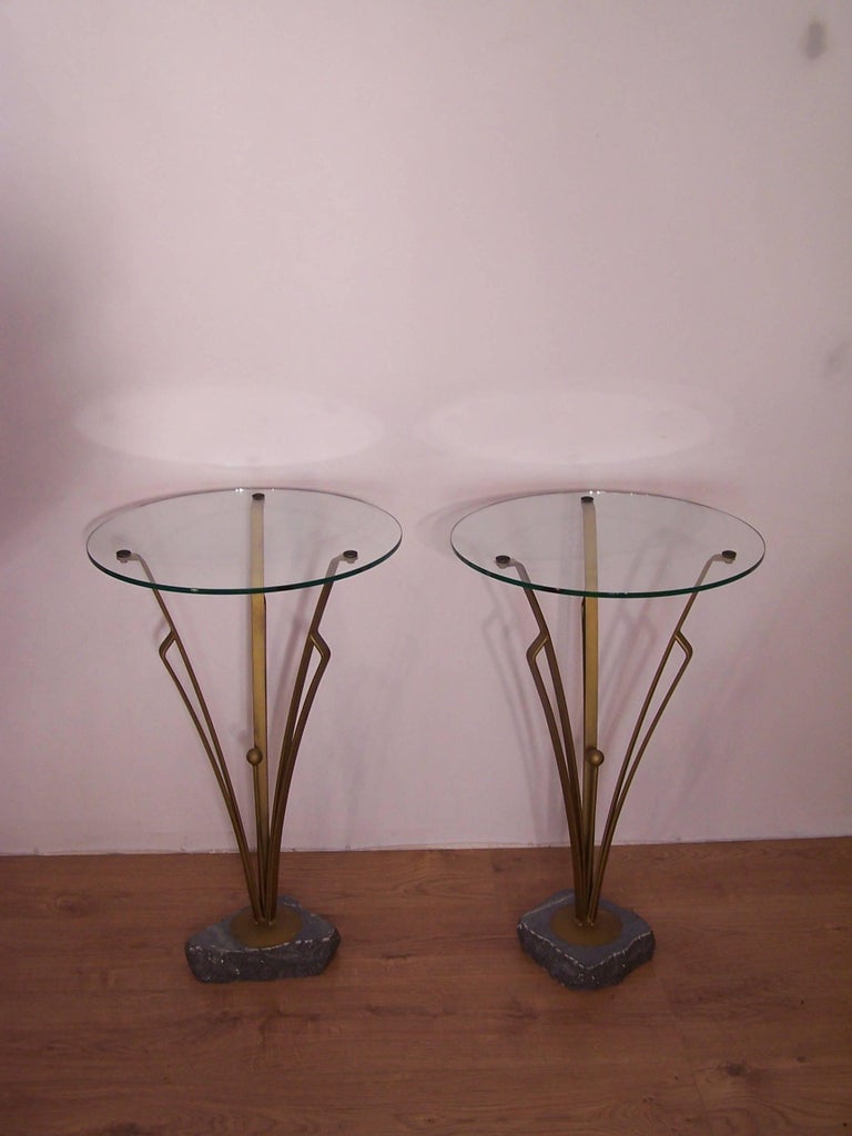 Pair of Art Deco Design Tables For Sale at 1stDibs