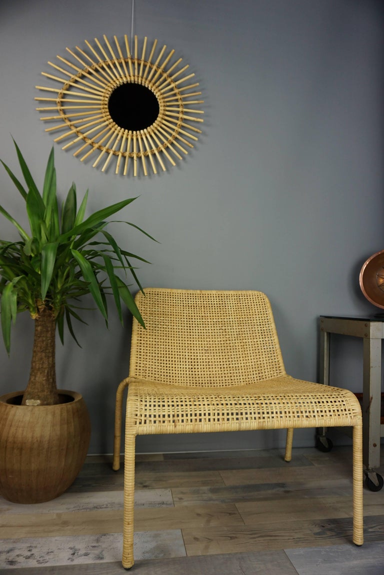 Rattan Mirror at 1stDibs