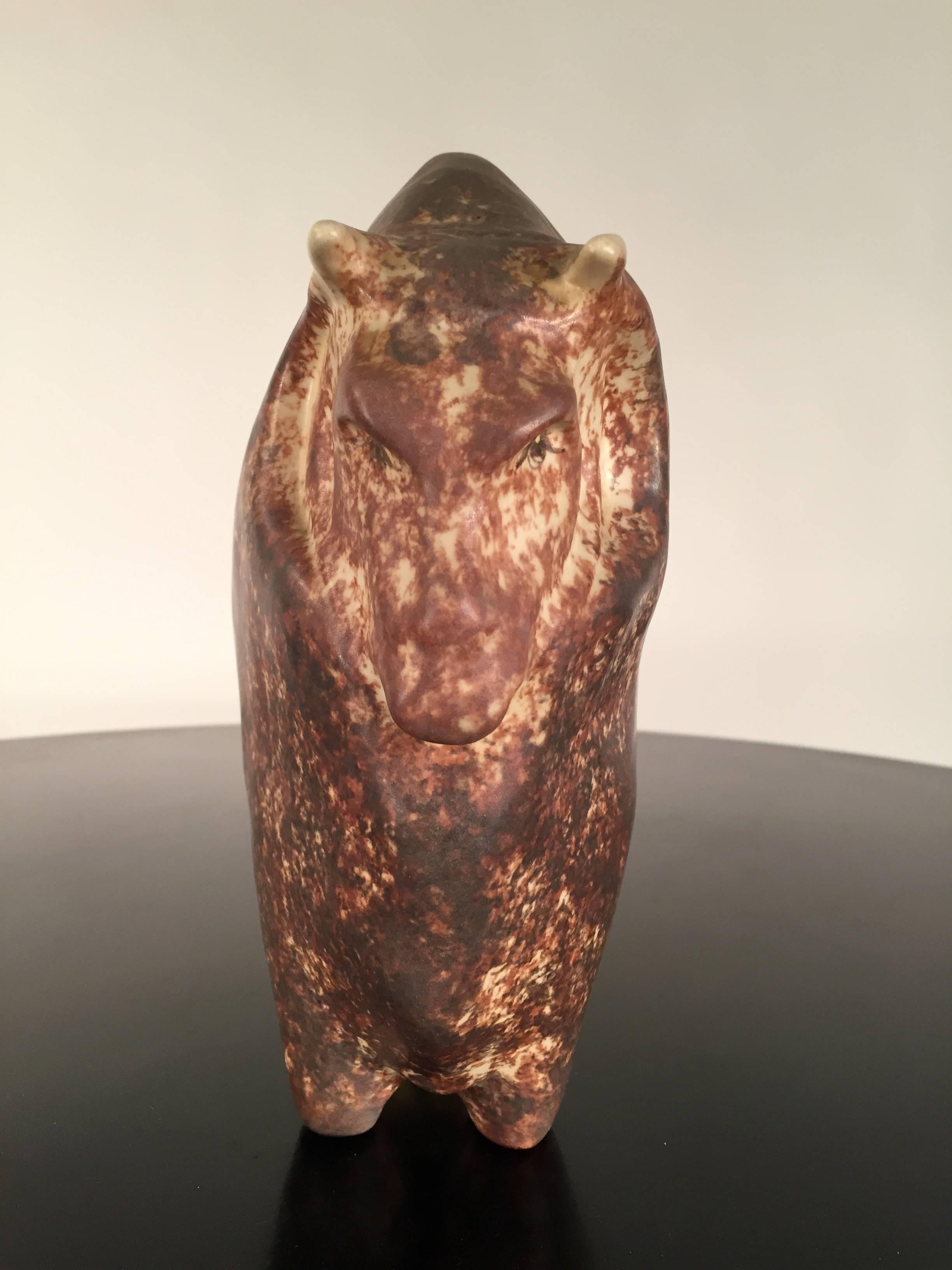 Marc Bellaire Art Pottery Buffalo For Sale at 1stDibs | marc bellaire ...