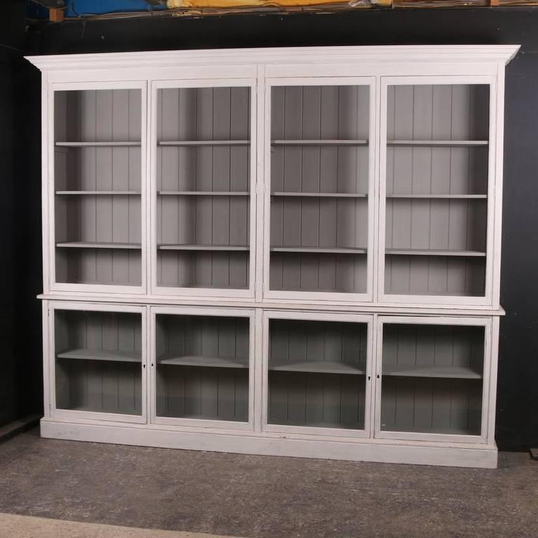 Glazed Bookcase or Display Cupboard at 1stDibs
