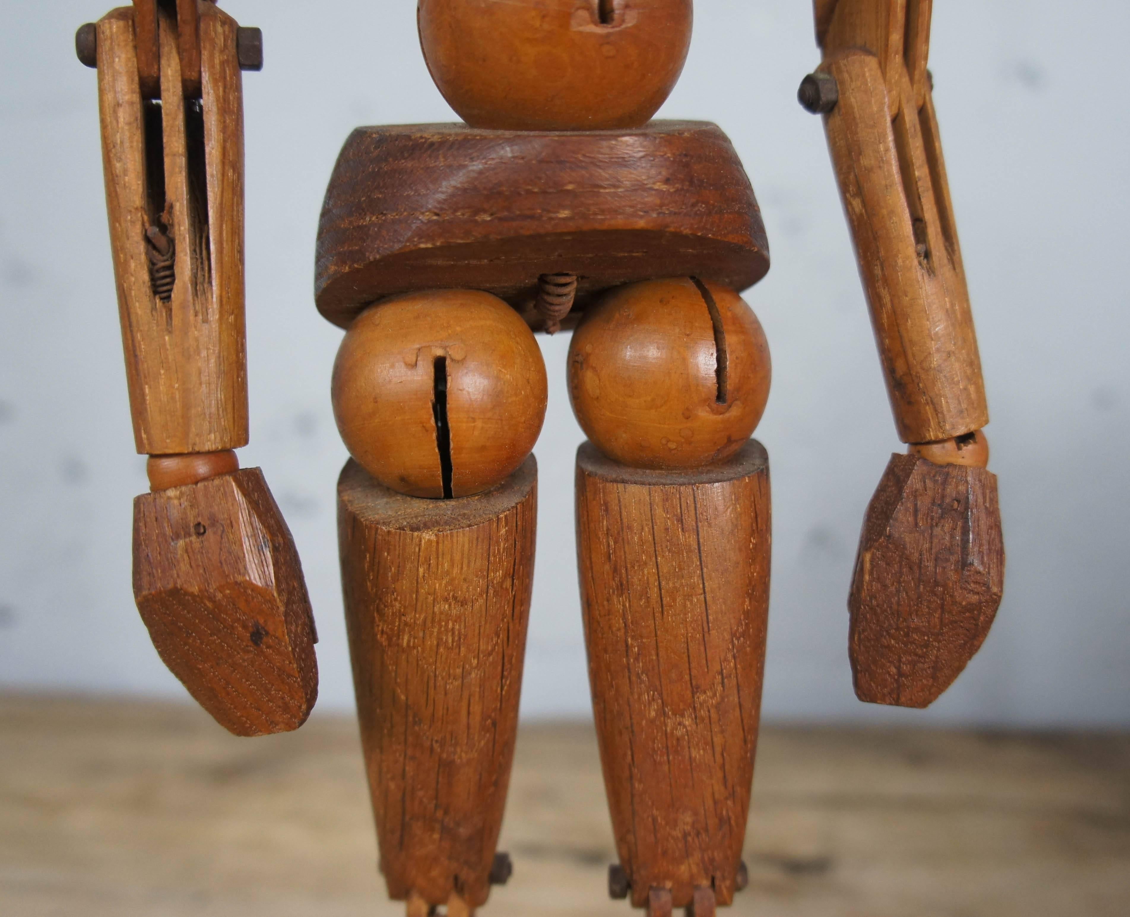 19th Century Articulated Lay Figure or Artist's Mannequin Model at ...