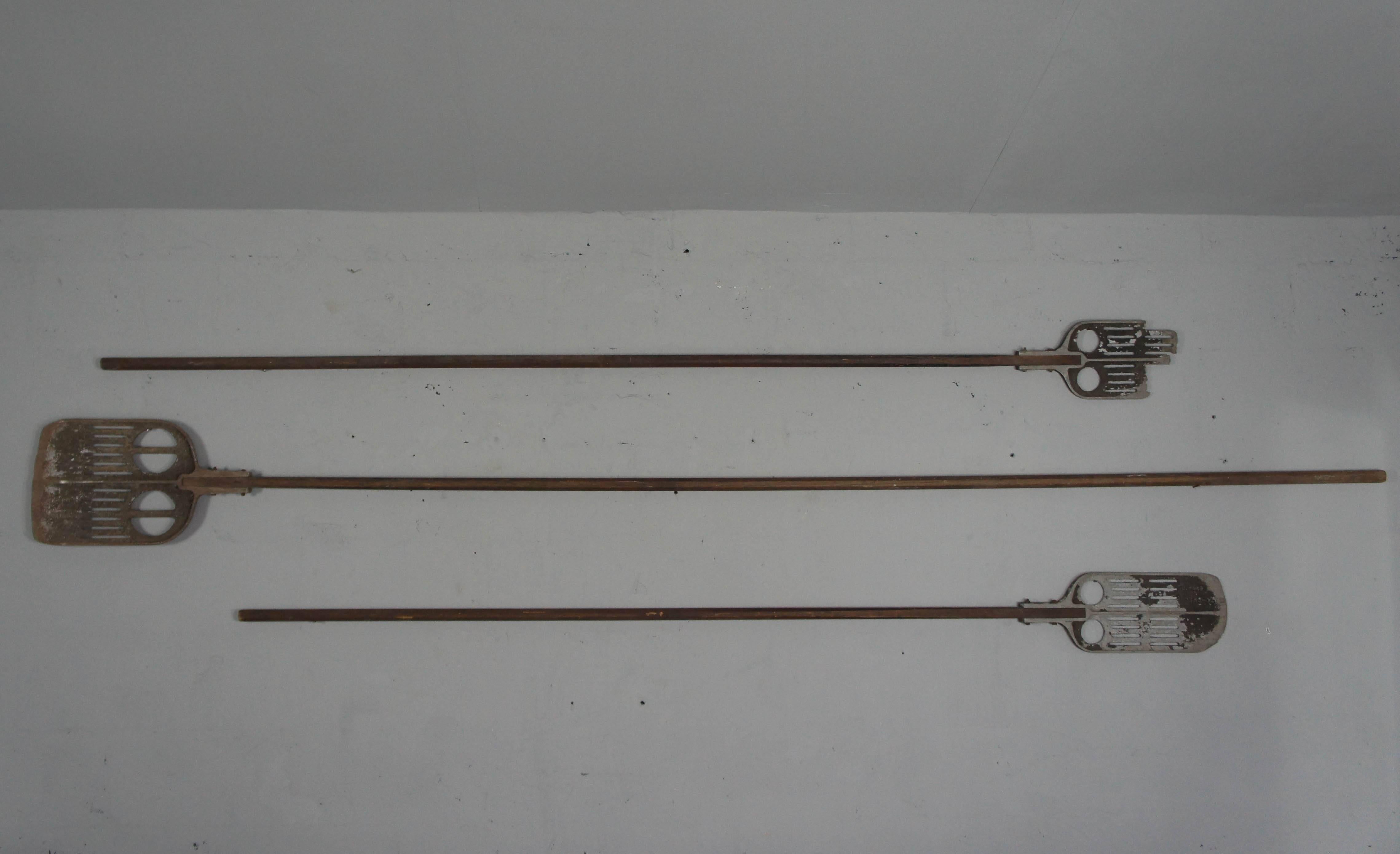 Collection Three Italian Baker's Pizza Bread Paddles Kitchen Bakery ...