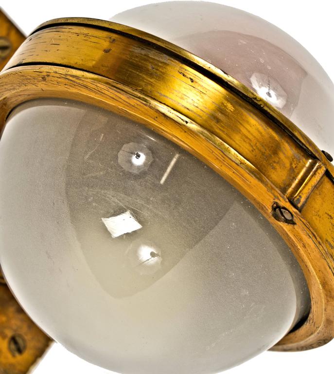 20th Century Art Deco Bronze Elevator Light from the Rookery Building ...