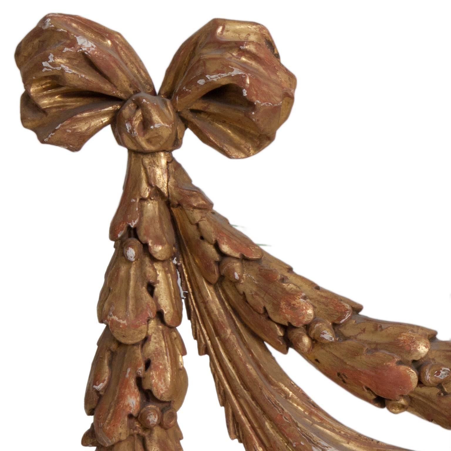 19th Century Hand-Carved Wooden Architectural Swags at 1stDibs