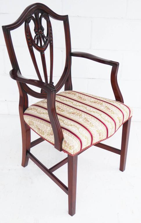 Regency Style Dining Table and Chairs by Bevan and Funnell at 1stDibs
