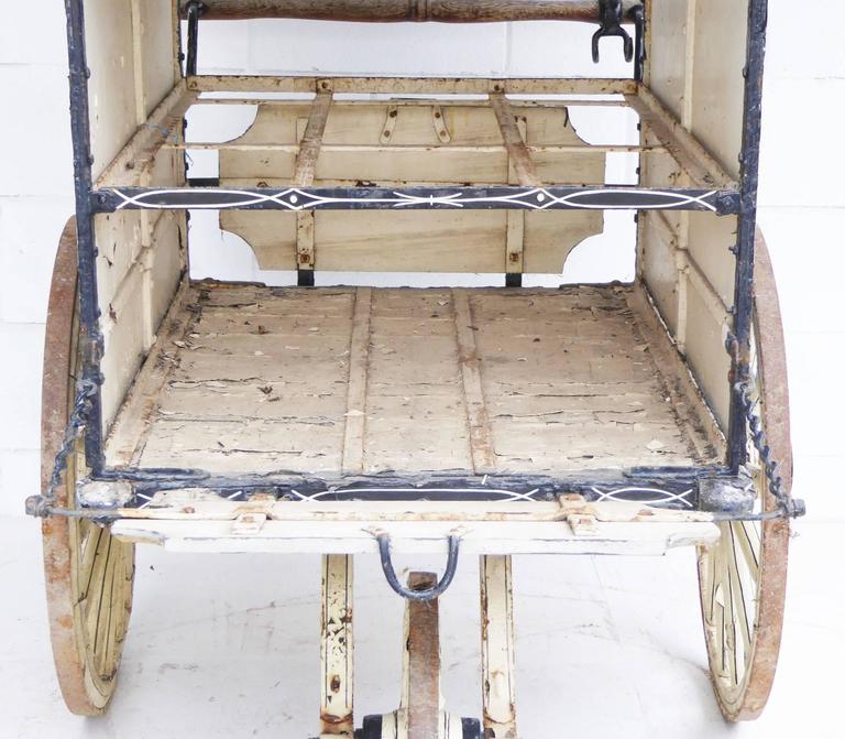 Antique Hand Pulled Milk Cart "by Appointment to H.M the King" at ...