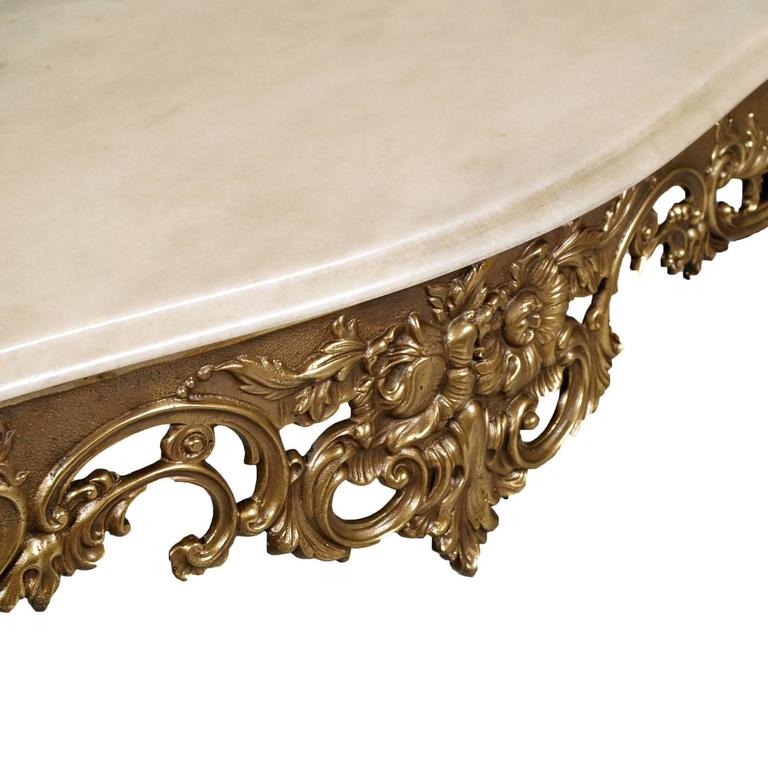 Early 20th Century Venetian Rococo Gilt Bronze Console, V. Cadorin ...