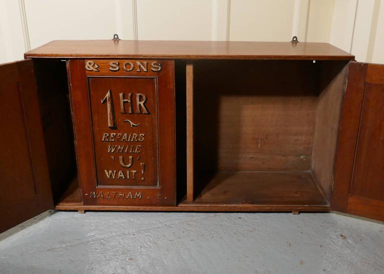 Victorian Boot and Shoe Makers Shop Cupboard, Shop Display at 1stDibs