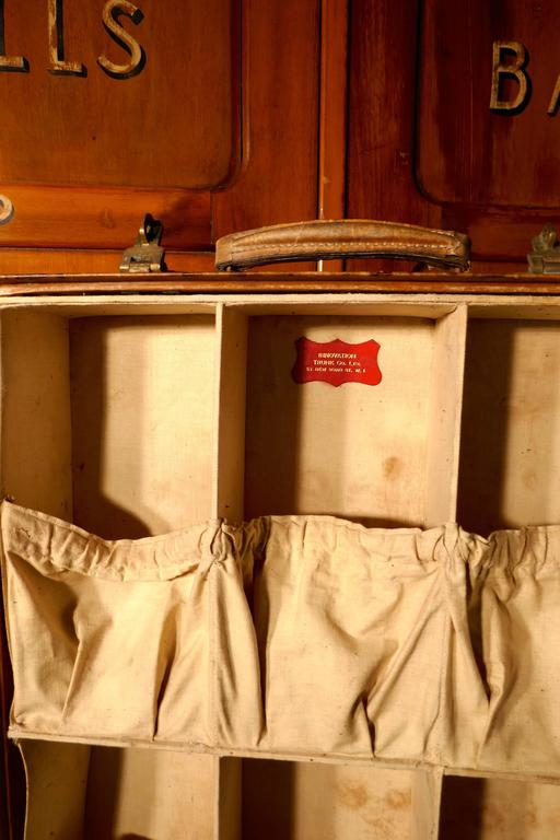 Very Rare Shoe Case, Steamer Trunk for Shoes Steam Punk at 1stDibs