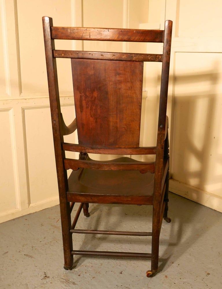 Great Eastern Railways Station Master’s Chair Carver Chair at 1stDibs