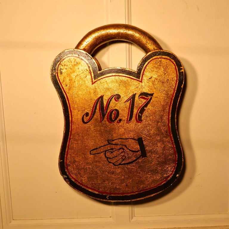 Large Locksmith Shop Trade Sign at 1stDibs