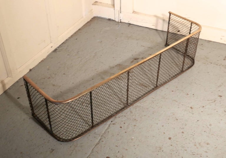 Victorian Nursery Fire Guard or Club Fender at 1stDibs