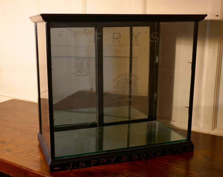 Fry’s Glazed Sweet Shop Display Cabinet at 1stDibs | frys cabinet