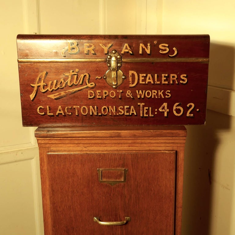Mahogany Automobile Running Board Tool Box for Vintage Car at 1stDibs ...