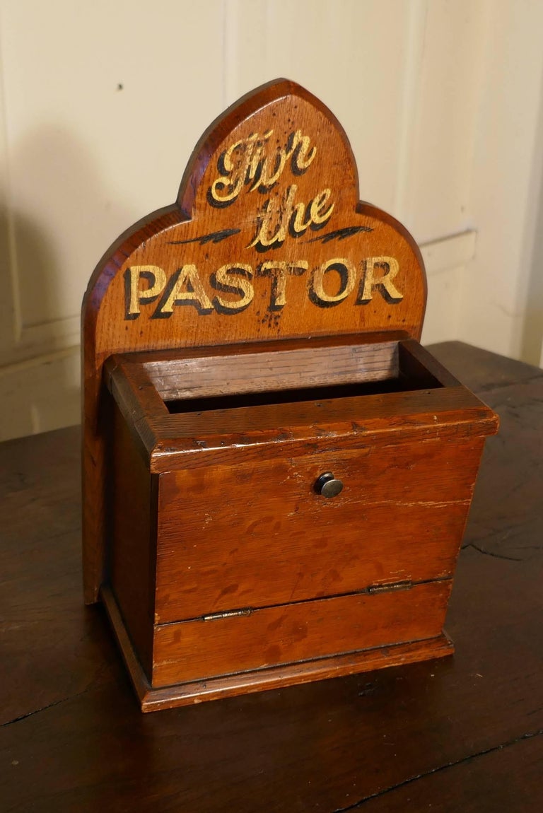 Arts and Crafts Church Collection Box at 1stDibs