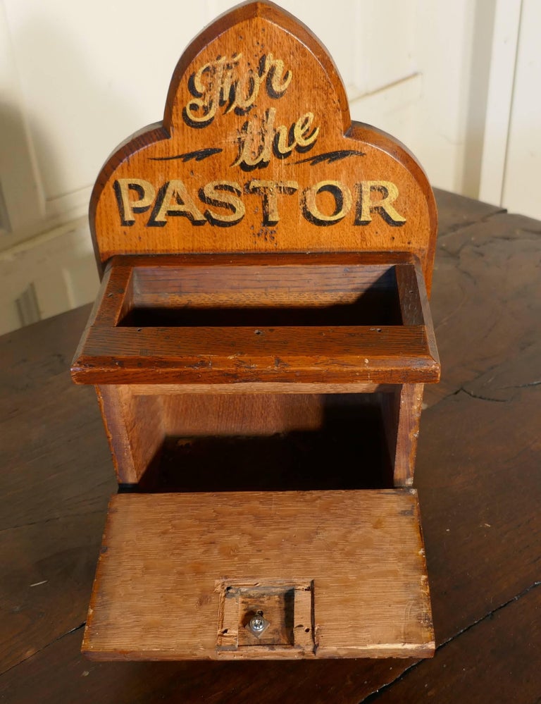 Arts and Crafts Church Collection Box at 1stDibs