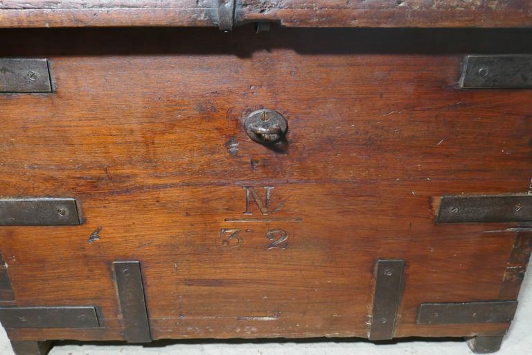 18th Century Naval Officers Sea Chest at 1stDibs | 18th century sea ...
