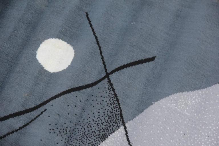Large Carpet of 1980, Italian Design For Sale at 1stDibs