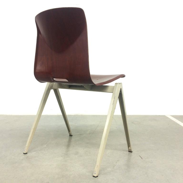 Six Dutch Industrial Design Stacking Chairs from the 1960s For Sale at ...