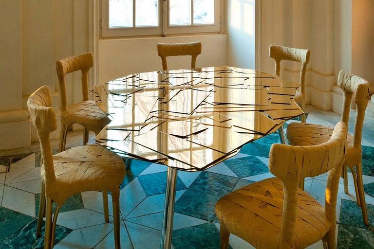 EDRA Brasilia Dining Table in Colored Methacrylate For Sale at 1stDibs ...