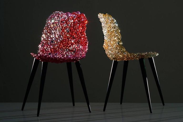 Edra Gina Chair Set of Four by Jacopo Foggini For Sale at 1stDibs ...
